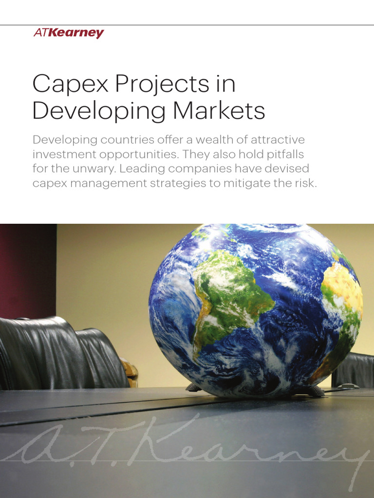 Capex Projects in Developing Markets | PDF | Project Management | Exports