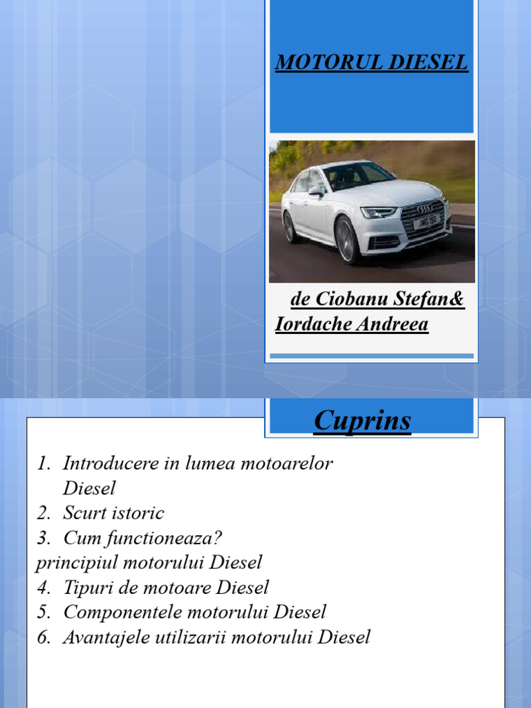 Motorul Diesel | PDF