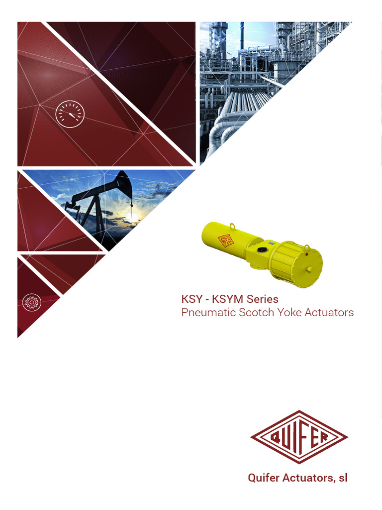 Atuadores Quifer Séries KSY e KSYM | PDF