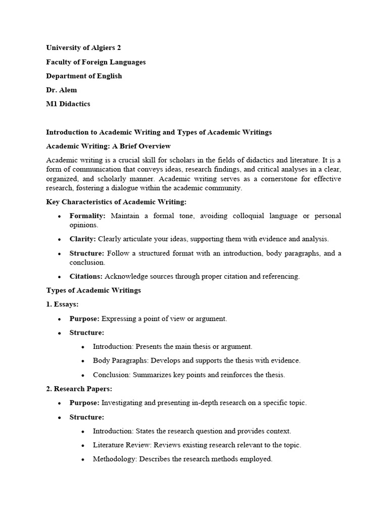 Formality and Clarity | PDF Formality and Clarity | PDF
