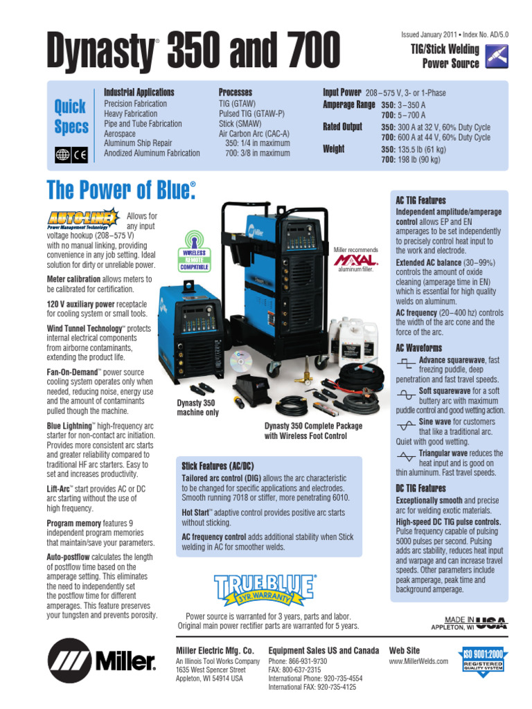 dynasty 350 - 700 | PDF