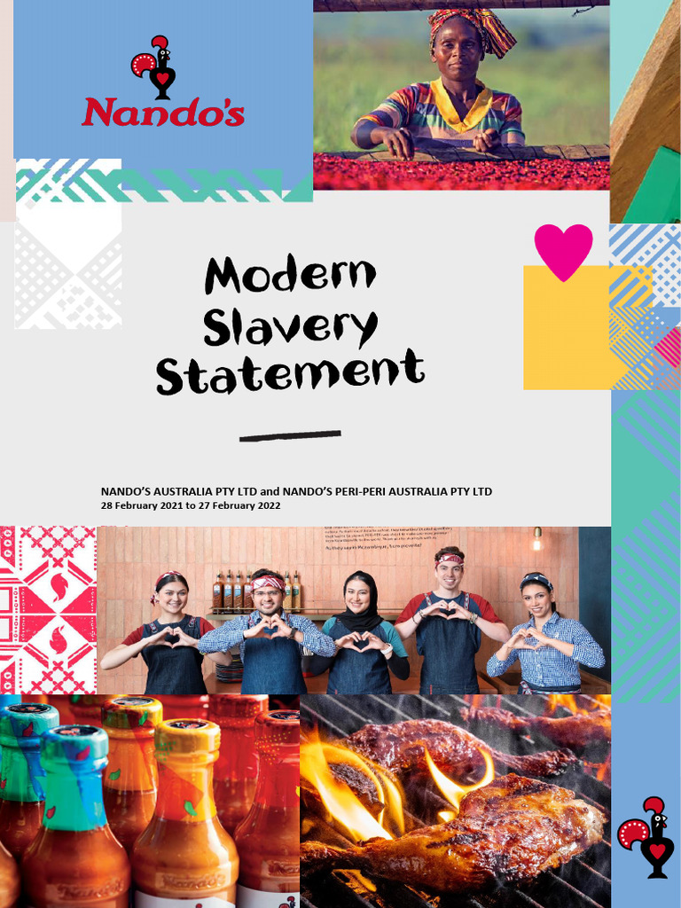 Modern Slavery Statement FY22 FINAL | PDF | Career & Growth | Business