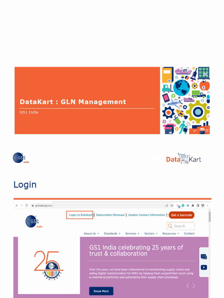 DataKart GLN Management | PDF
