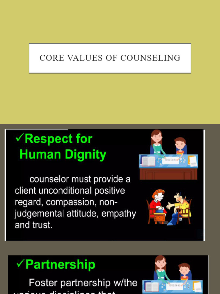 Core Values Counseling Identifying Core Values Worksheets, Fillable
