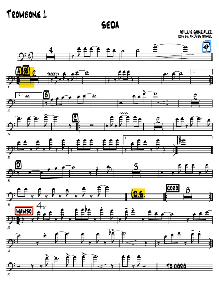 SEDA Trombone 1 | PDF
