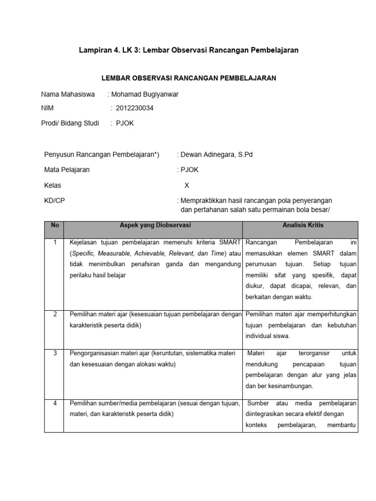 01.05.6-B3-3 Unggah LK 3 - Lembar Observasi Rancangan Dan Perangkat ...