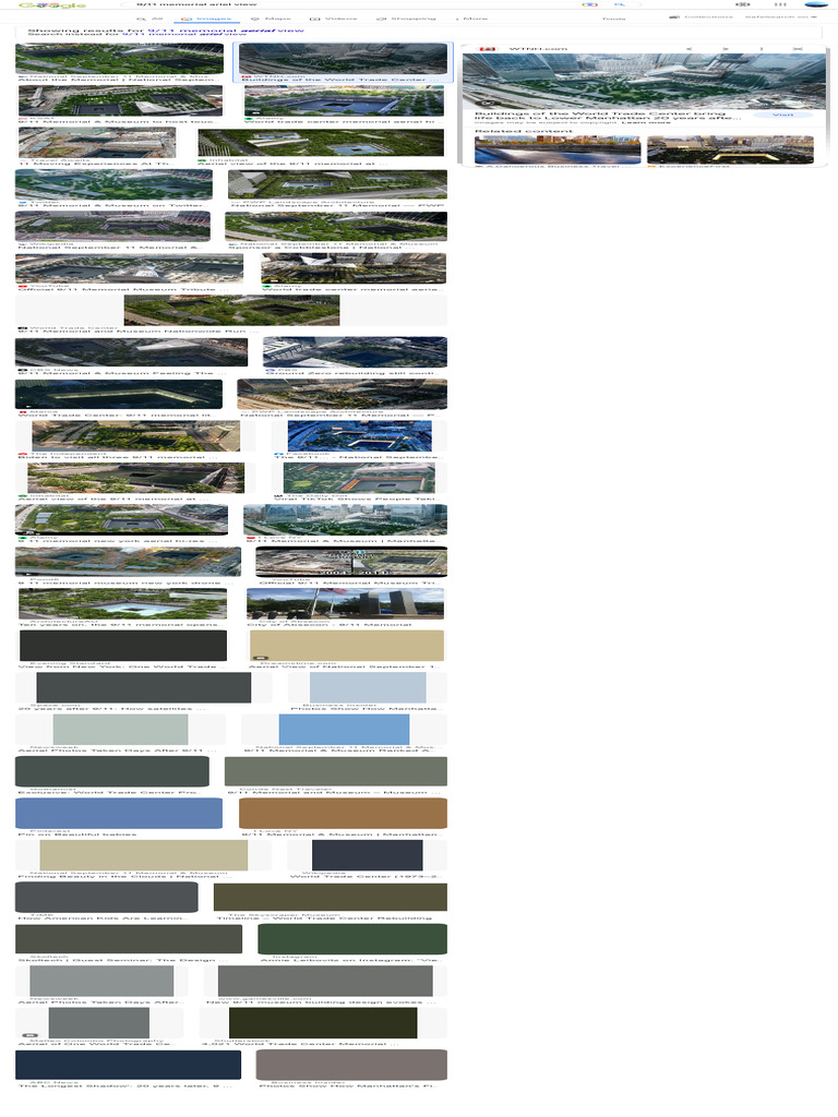 911 Memorial Ariel View - Google Search | PDF | September 11 Attacks ...