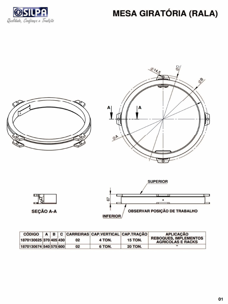 Mesa Giratória | PDF