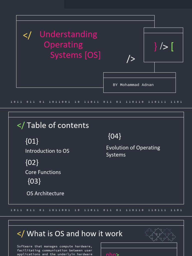 Operating System NEW | PDF