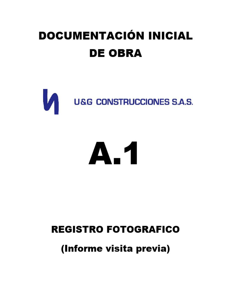 SEPARADORES LIBRO DE OBRA U&g | PDF