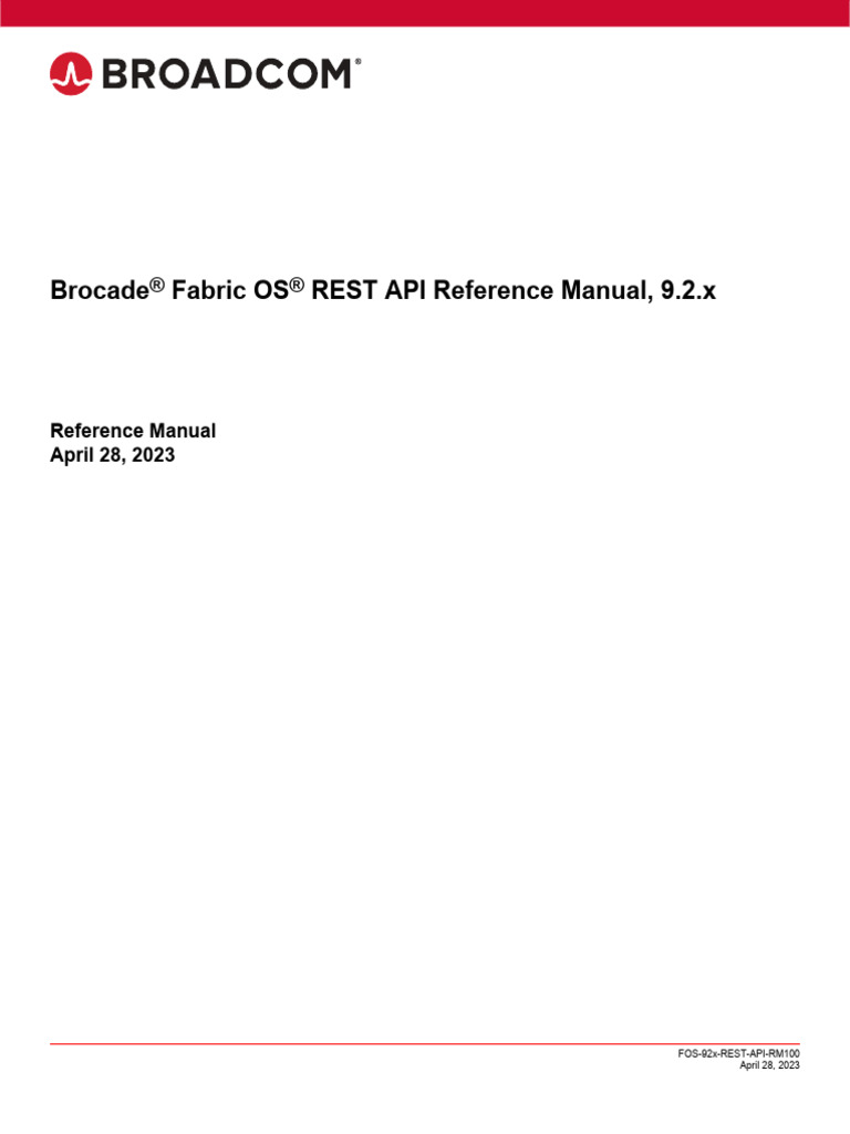 Fos 92x Restapi | PDF Fos 92x Restapi | PDF