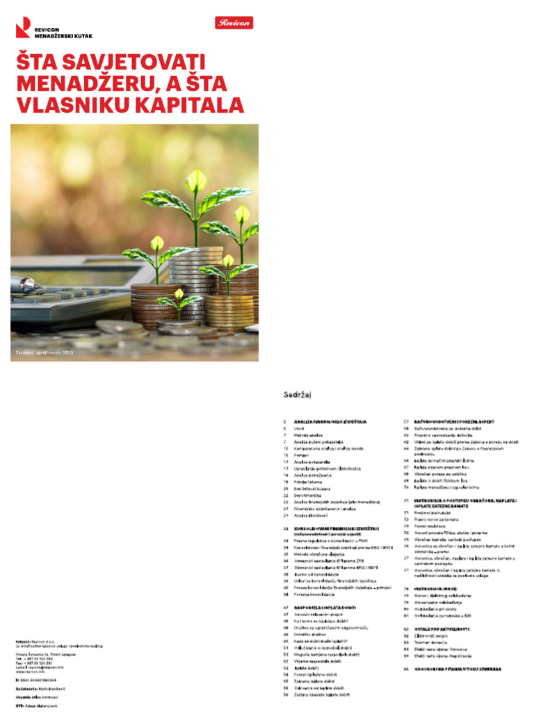 Revicon Prirucnik | PDF