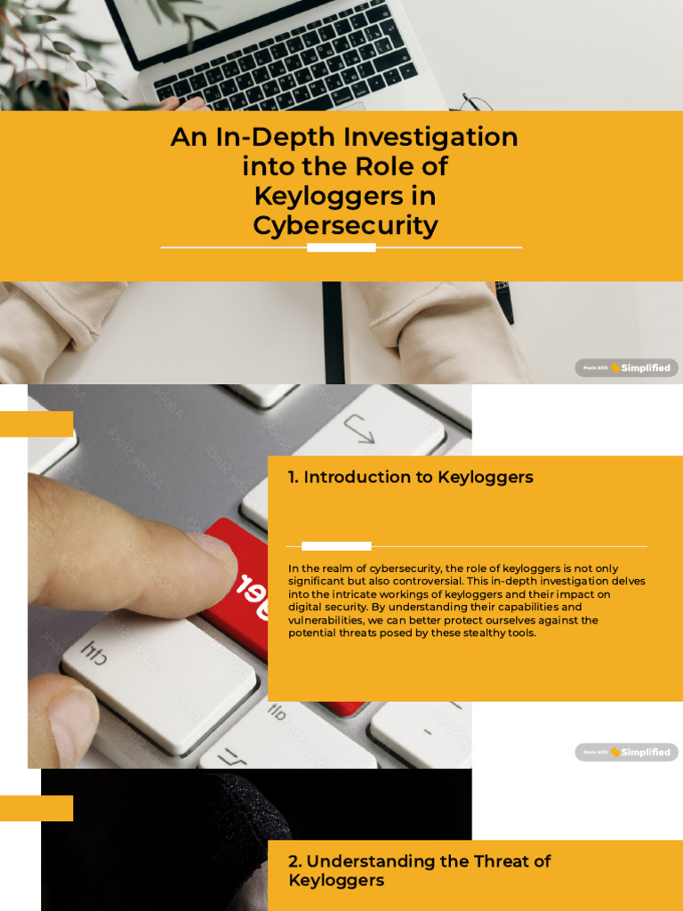 Keyloggers' Impact on Cybersecurity | PDF | Computers