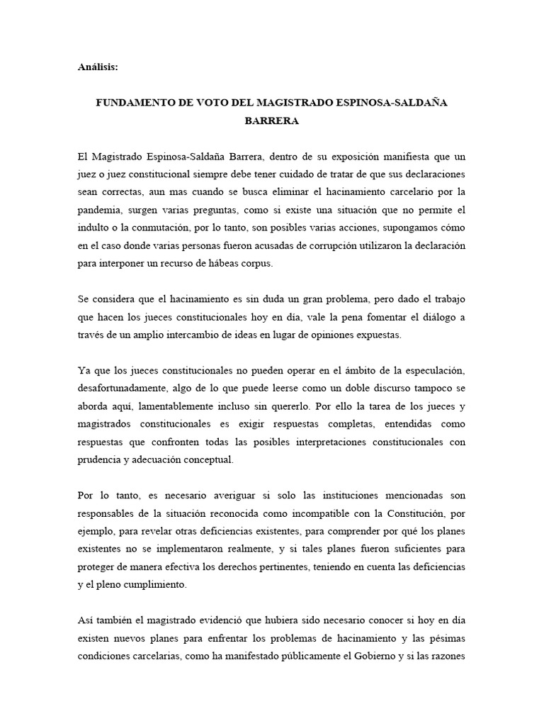 Analisis de Sentencia | PDF Analisis de Sentencia | PDF