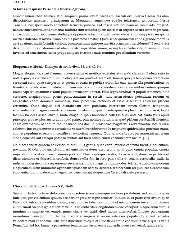 Tacito | PDF