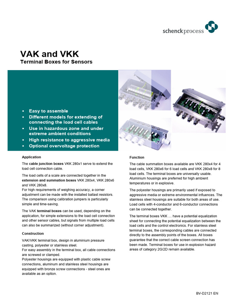 Schenck Bvd2121en VKK VAK | PDF