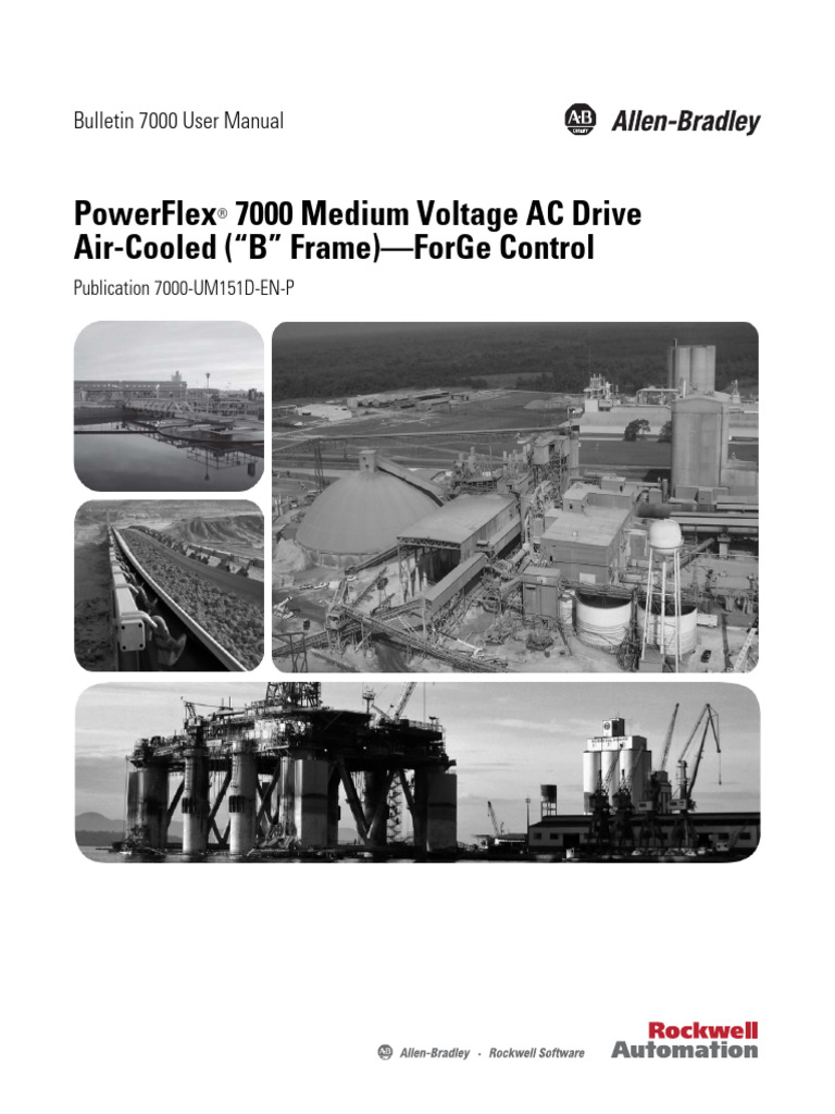 Powerflex 7000 Medium Voltage Ac Drive Air-Cooled ("B" Frame) - Forge ...