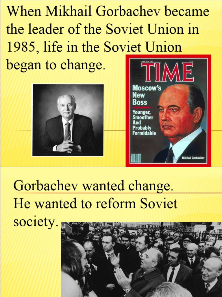 Perestroika Glasnost and The End of The Cold War | PDF | Politics | Travel