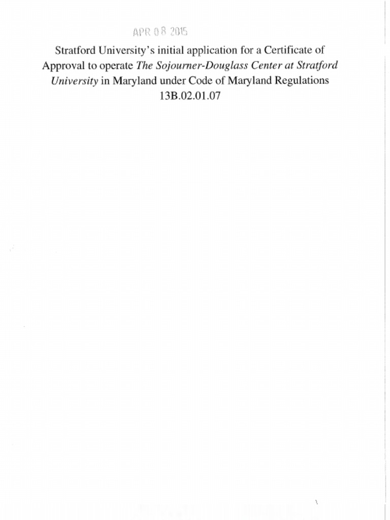 Application To Operate SDC | PDF