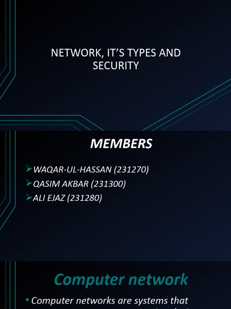Ict Network Presentation | PDF
