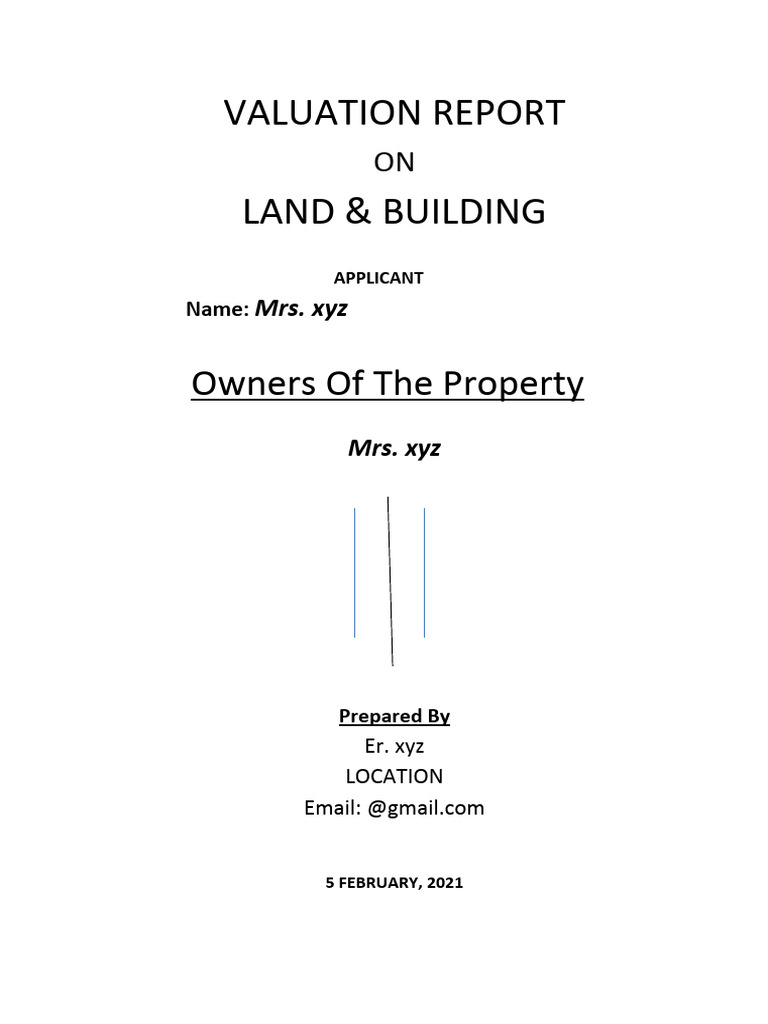 Valuation Report | PDF