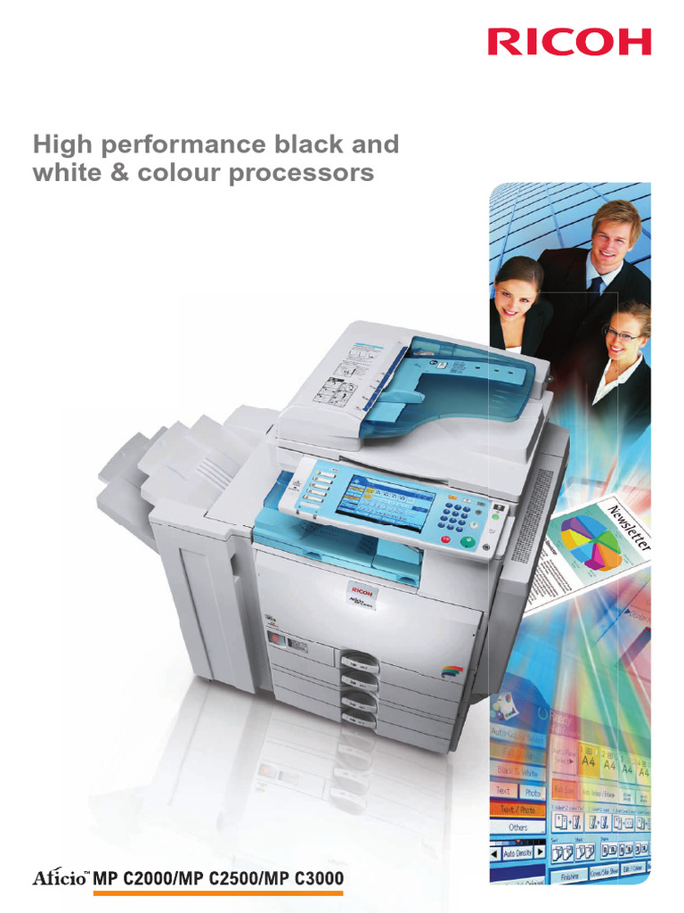 Ricoh Aficio MPC 2500 Brochure PDF | PDF