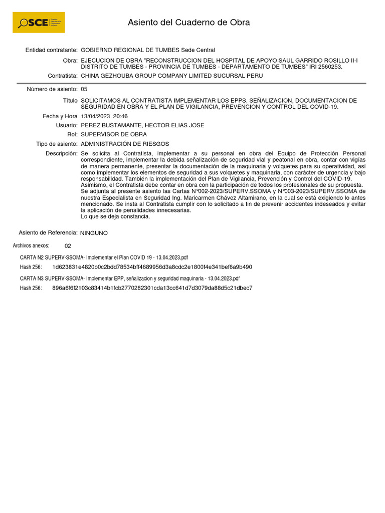 Asiento #05 - S | PDF