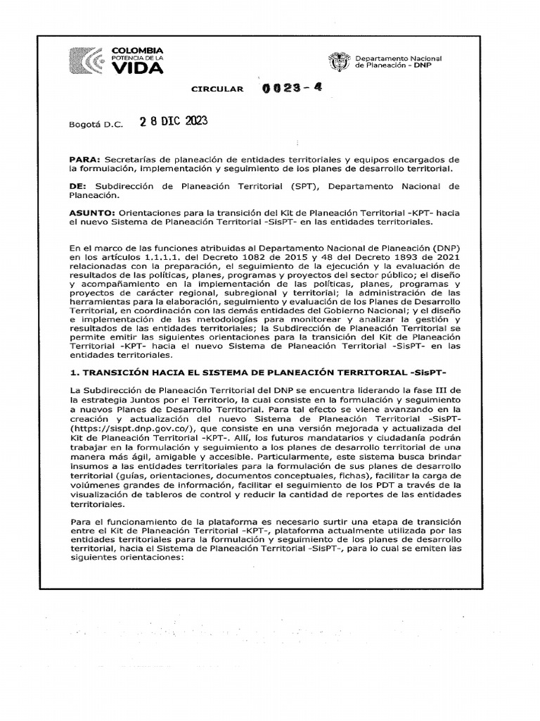 Circular 23-4 2023 KPT | PDF