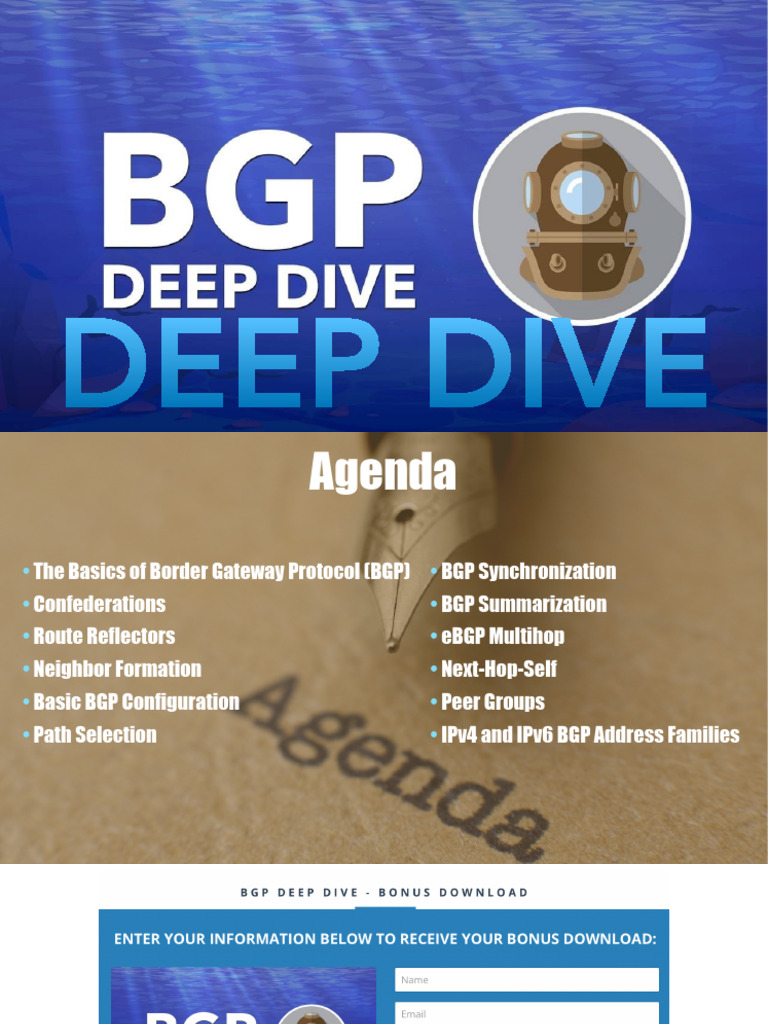 BGP Deep Dive Slides | PDF