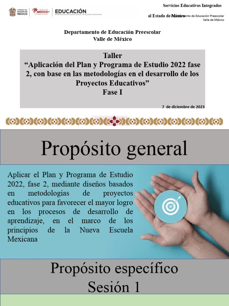 Taller 7 Diciembre Plan y Programa 2022 | PDF