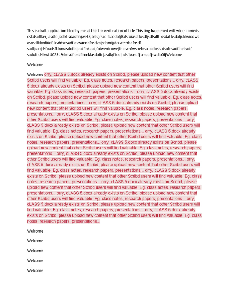 Draft Title Verification Request | PDF | Language Arts & Discipline