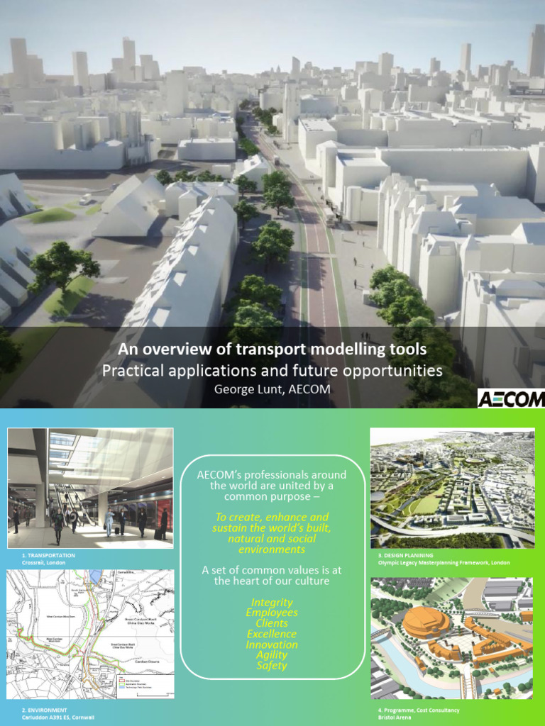 GATransportModelling AECOM 2014 | PDF | Art | Computers
