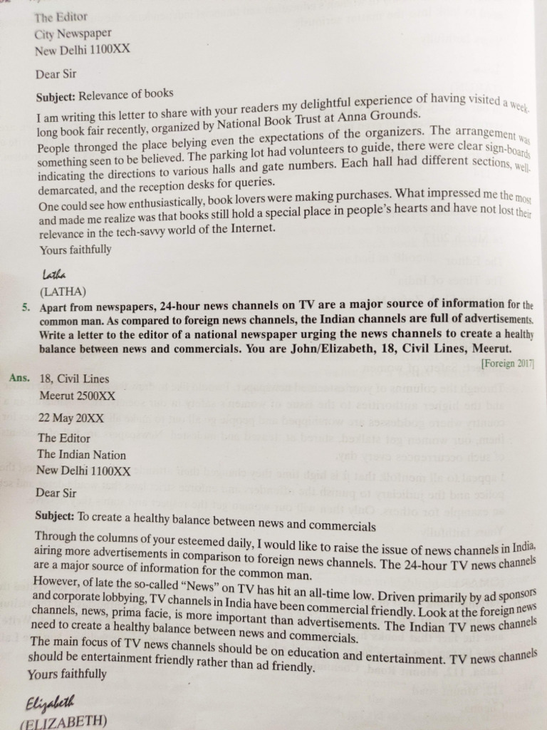 Letter To Editor 2 | PDF