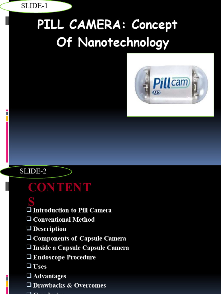 Pill Camera: Nanotech in Medicine | PDF | Electrical Engineering ...