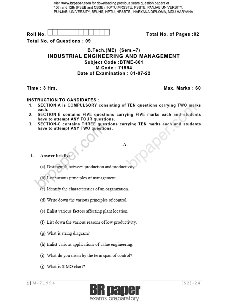 IEM (7th) May2022 | PDF