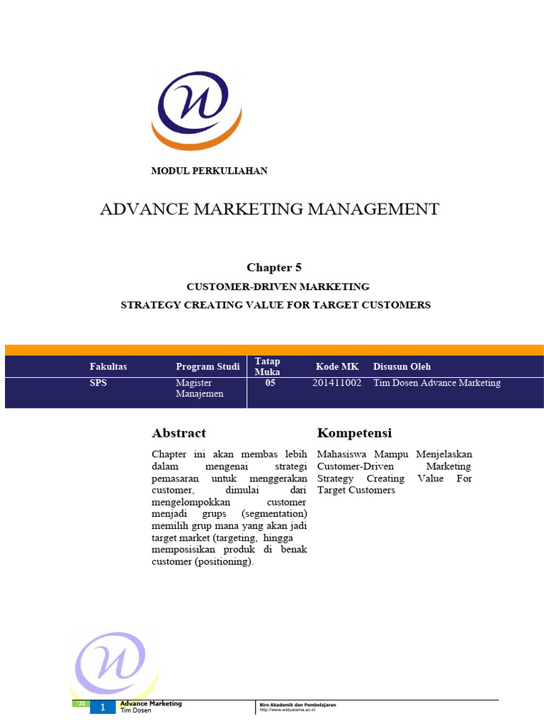 Modul Advance 05 | PDF