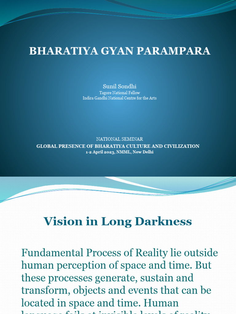 Bharatiya Gyan Parampara | PDF
