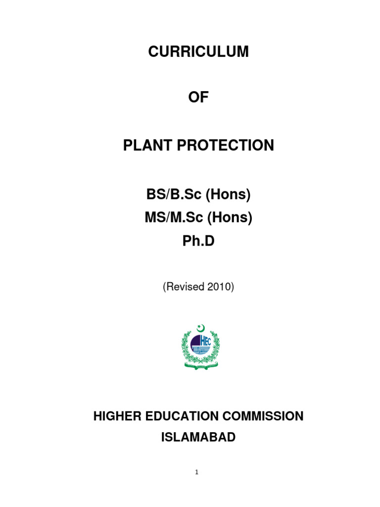 Plant Protection 2010 | PDF