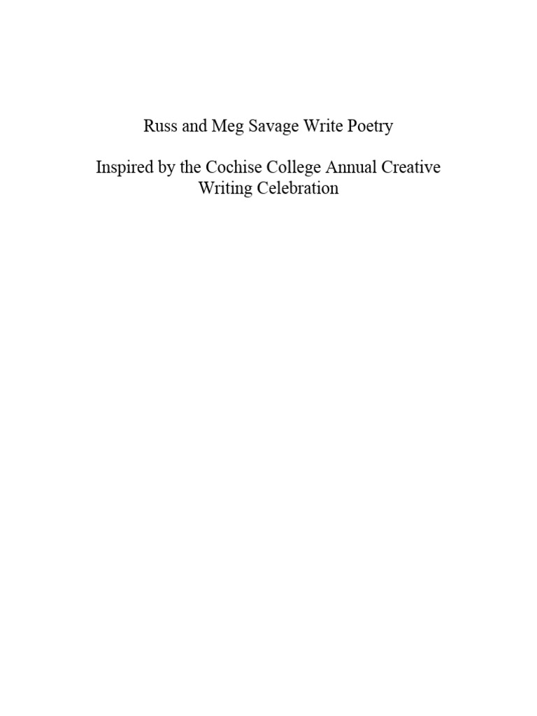 Savage Poetry: Insights and Themes | PDF | Art | Poetry