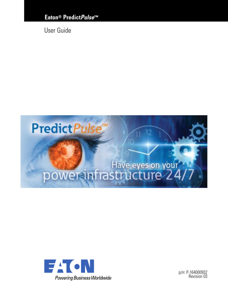 Eaton Predictpulse User Guide | PDF