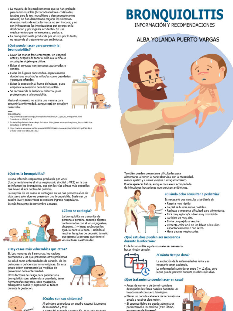 Folleto Bronquiolitis | PDF