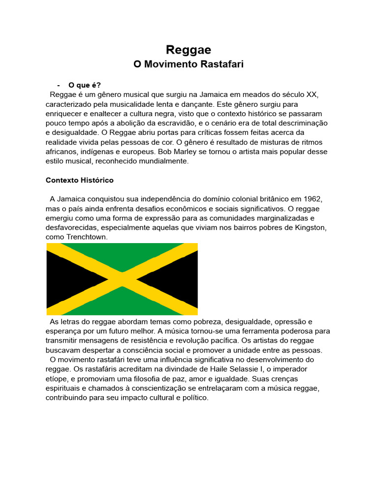 Reggae | PDF