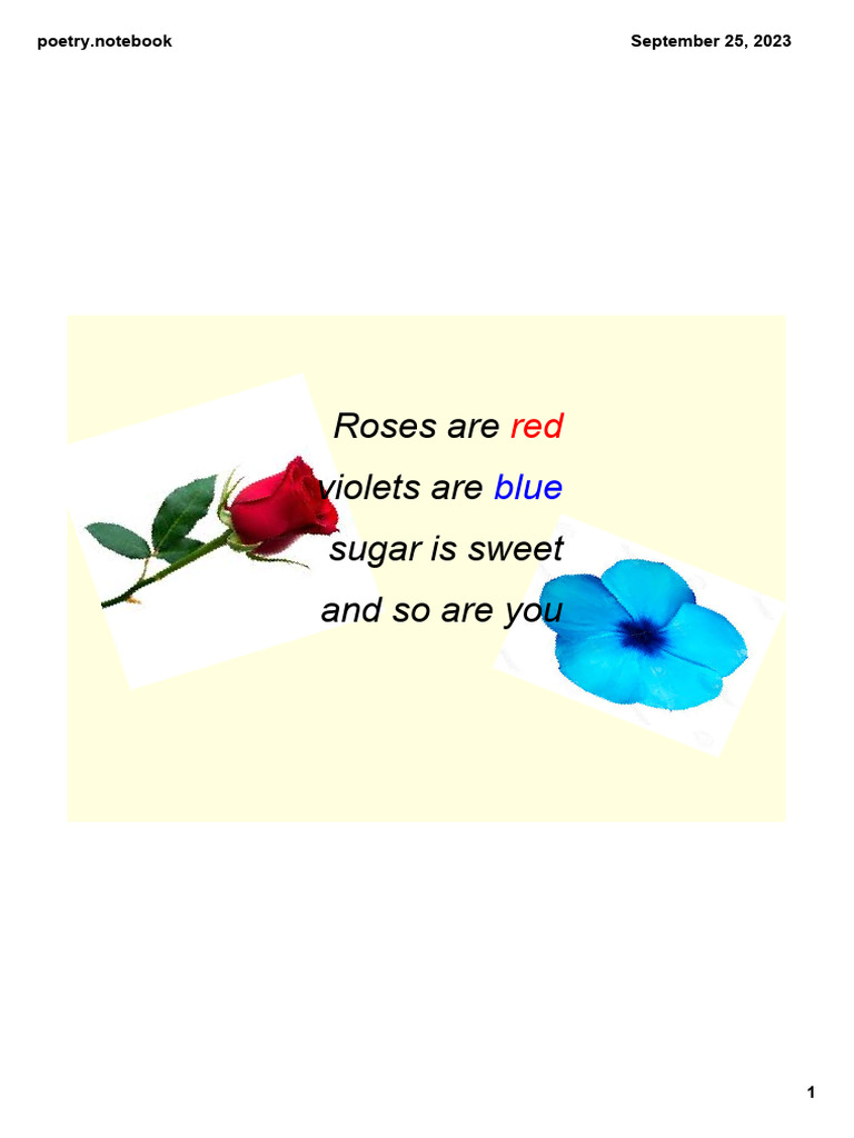 Understanding Poetry and Its Elements | PDF