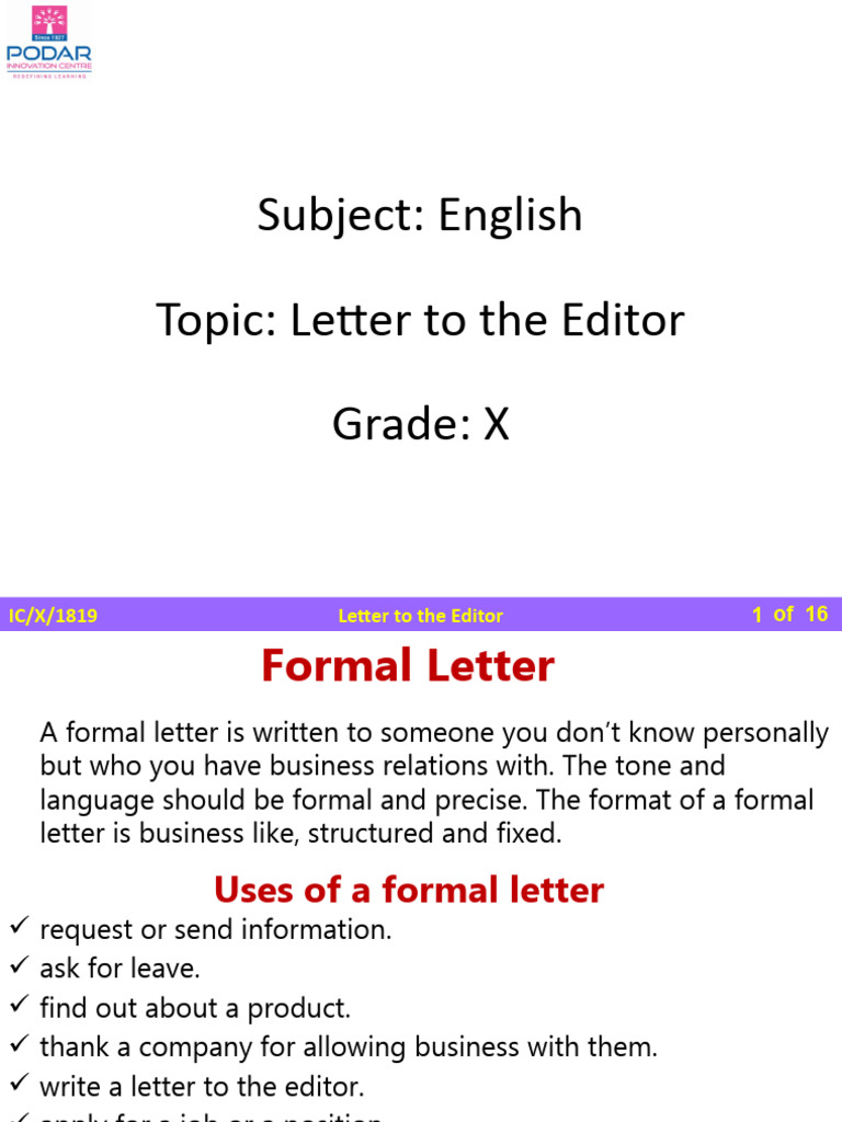 CB X Eng Letter To The Editor | PDF