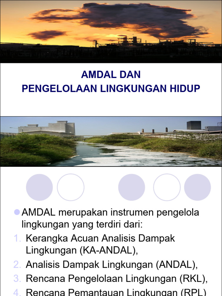 Pertemuan 1 - Pengantar AMDAL | PDF