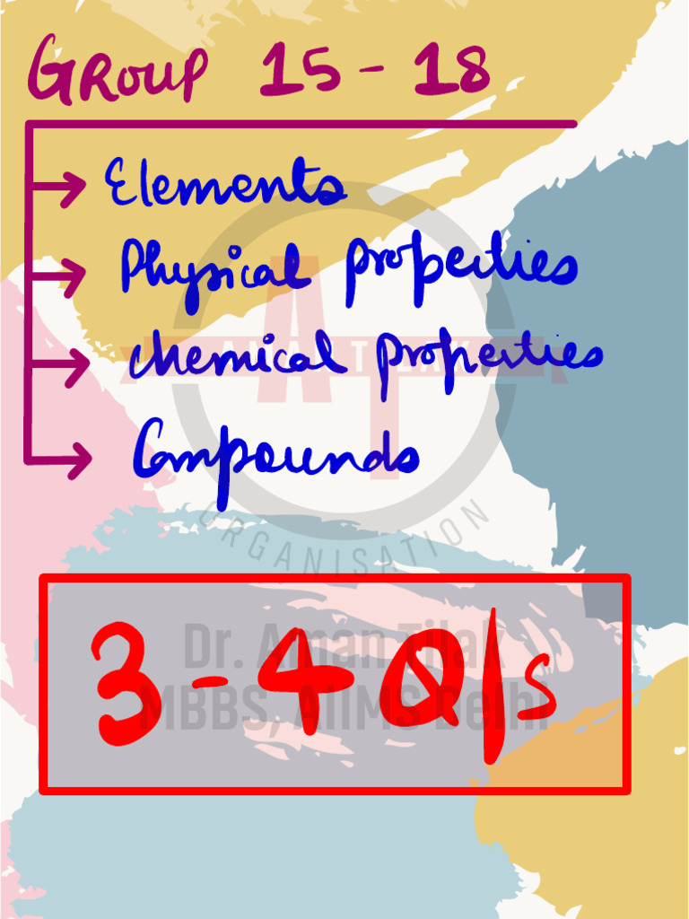 P Block 12th DigiBook | PDF | Chlorine | Chemical Bond
