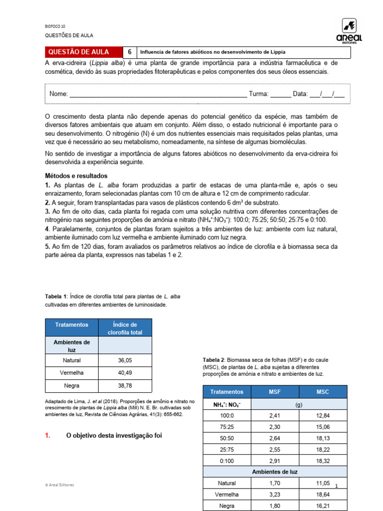 Ae Bf10 Qa 6 Pdf Plantas Química