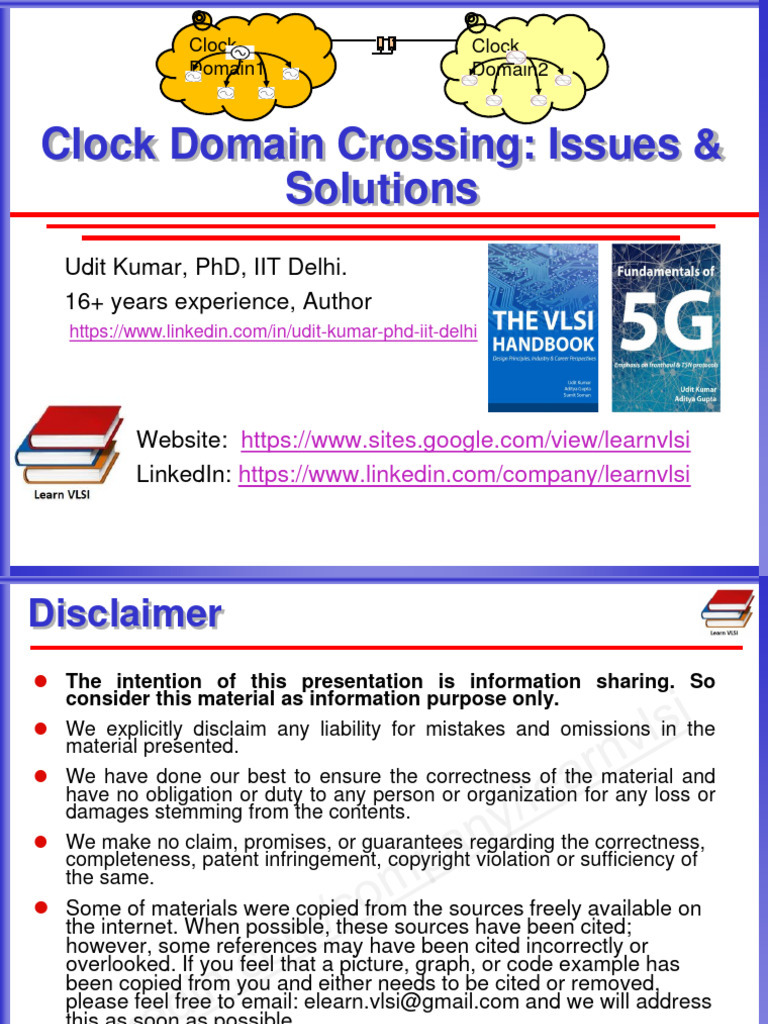 Clock Domain Crossing Issues & | PDF | Electrical Engineering | Computer Science