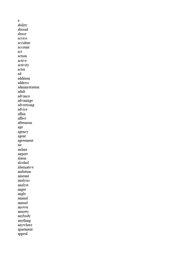 Nouns | PDF | Career & Growth | Games & Activities