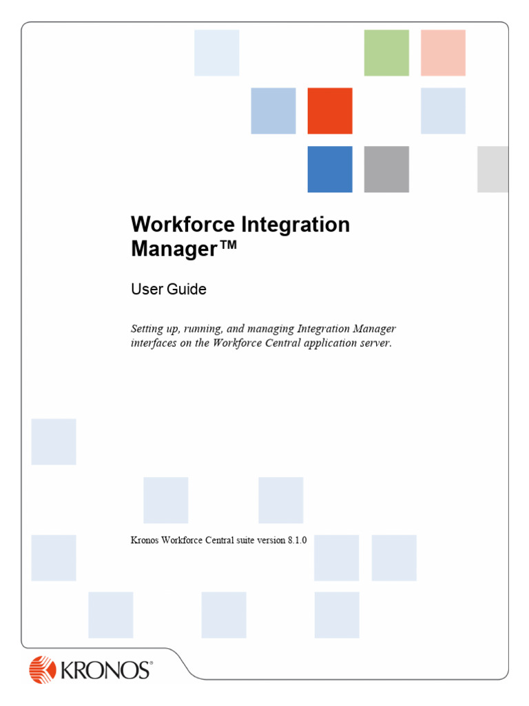 WFC81 IntegrationManagerUser | PDF | Computers